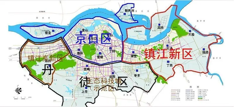 镇江不仅有 三怪 行政区划更是怪 房产资讯 镇江房天下